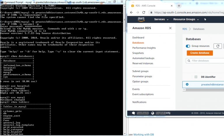 Connecting To A Db Instance Running The Mysql Db Engine