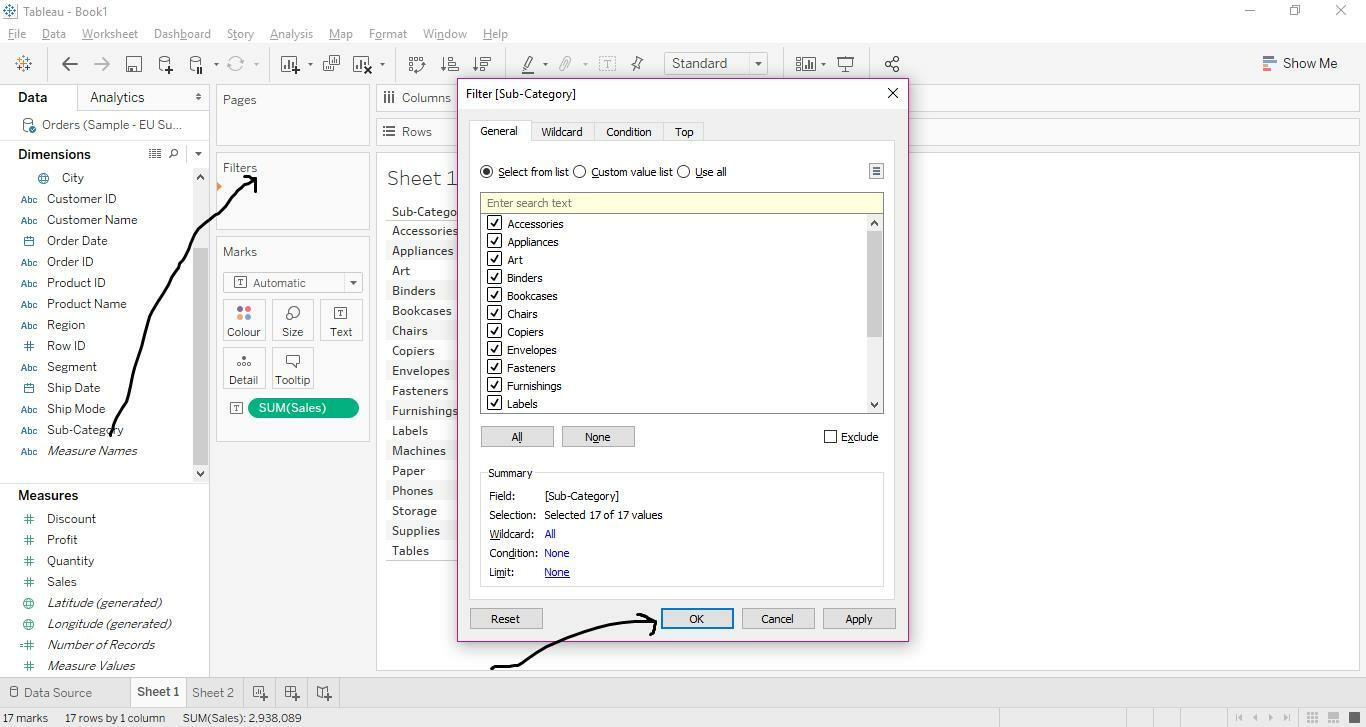 Tableau Filters Tutorial - Prwatech