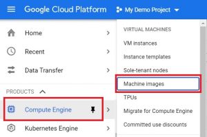 Creating custom machine image from VM in GCP - Prwatech