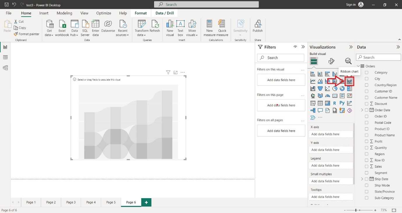 Use ribbon charts in Power BI - Prwatech Use ribbon charts in Power BI - Prwatech